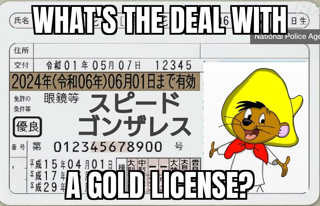 Gold Licence – Touge Express